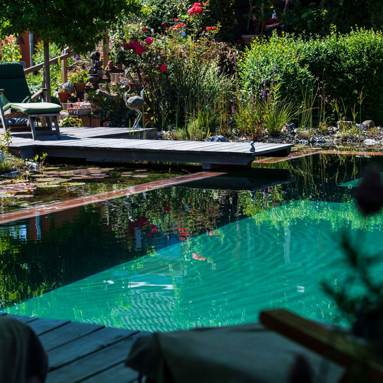 Naturpools, Schwimmteiche, Freibäder ohne Chlor!